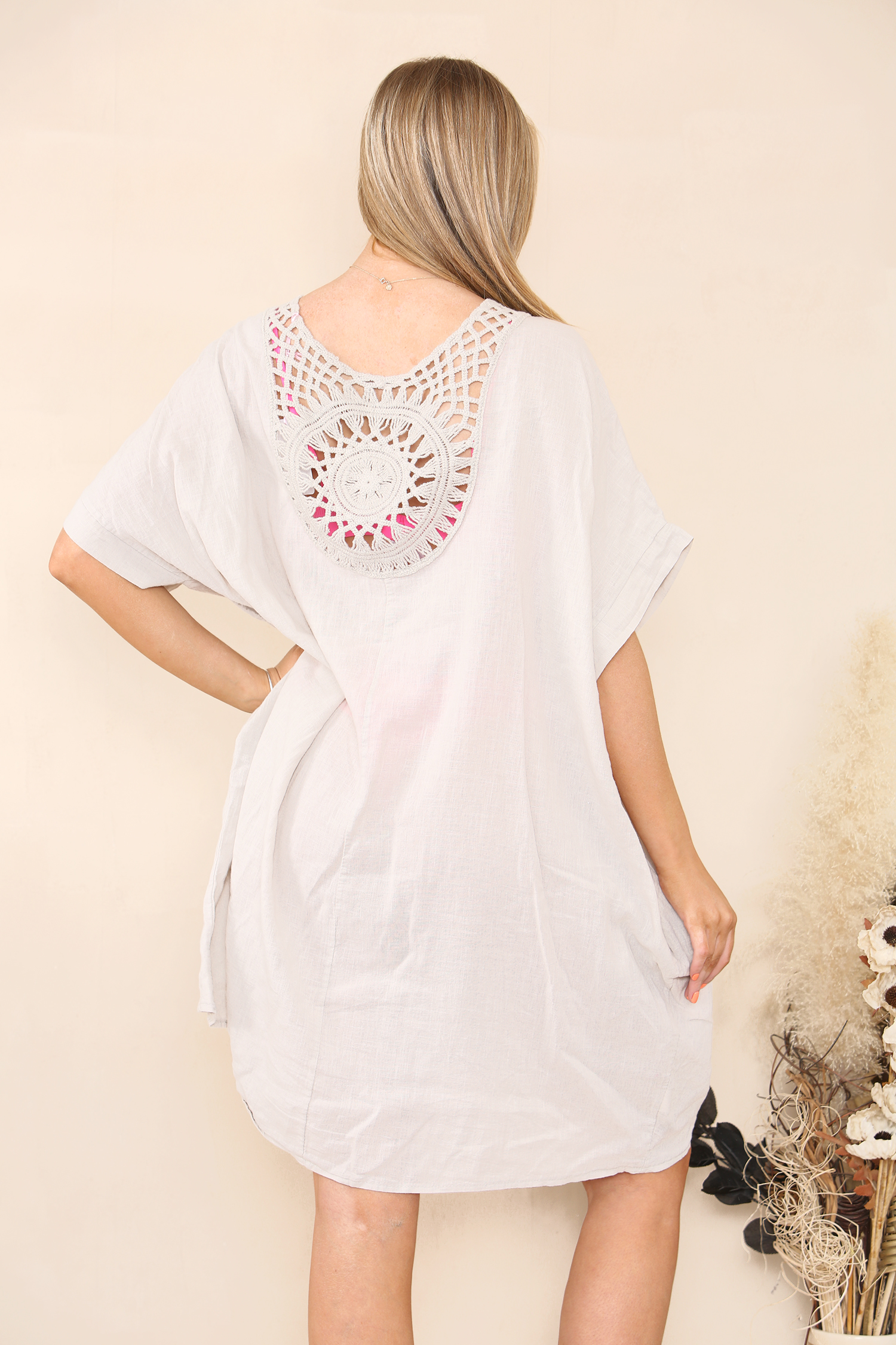 Embroidered back summer dress | Go Wholesale