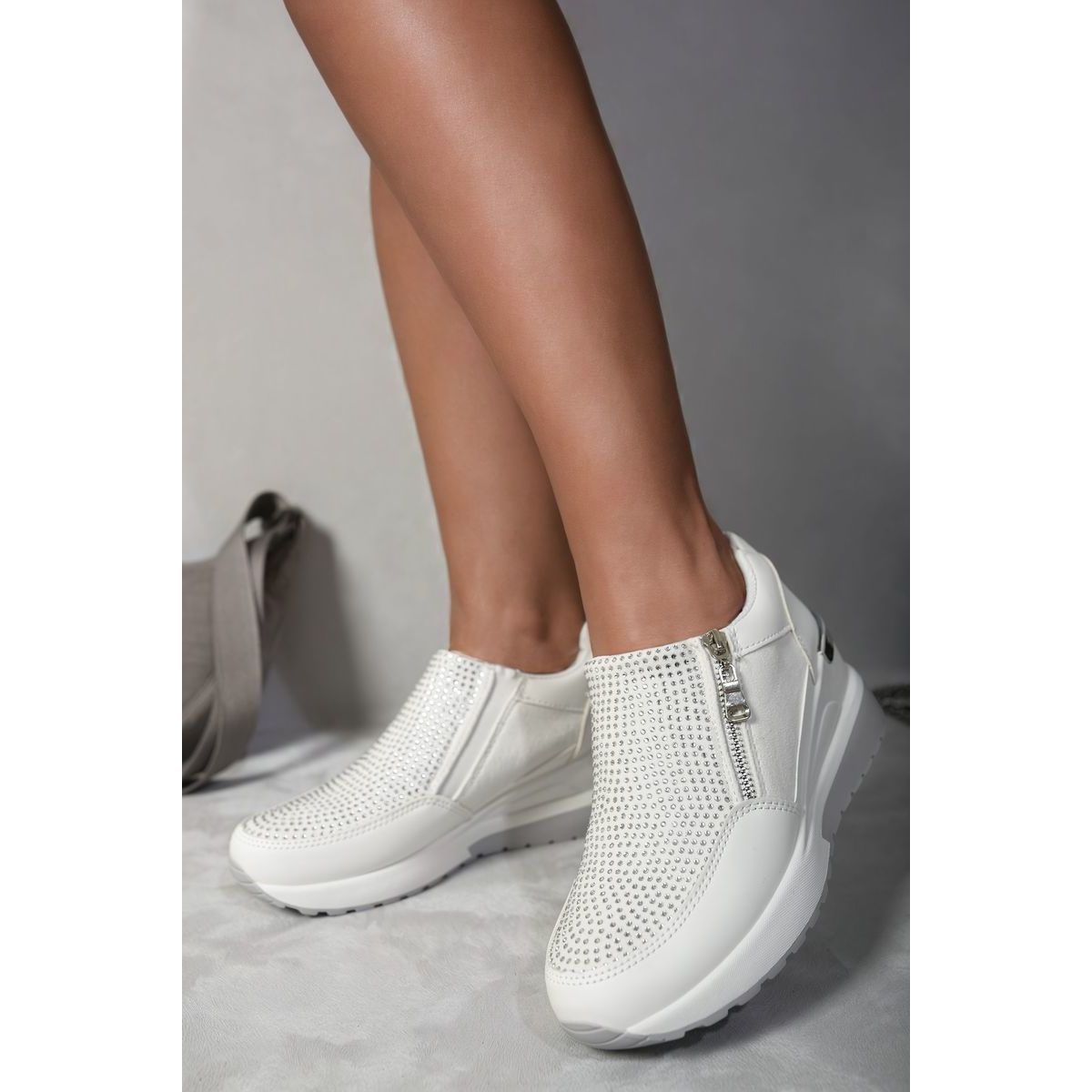 Decor Zip Platform Trainers | Go Wholesale
