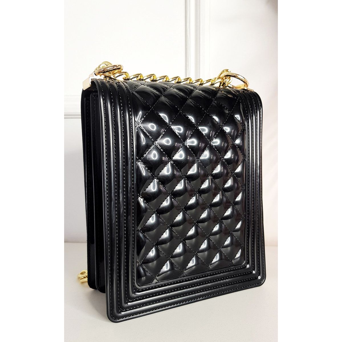 Over Clasp Bag with Chain Strap | Go Wholesale