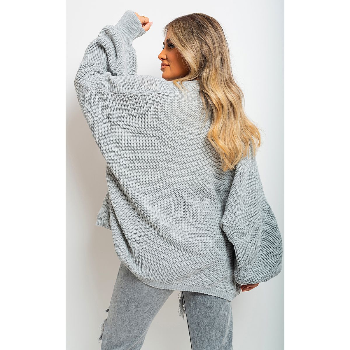 Balloon Sleeve Cardigan | Go Wholesale