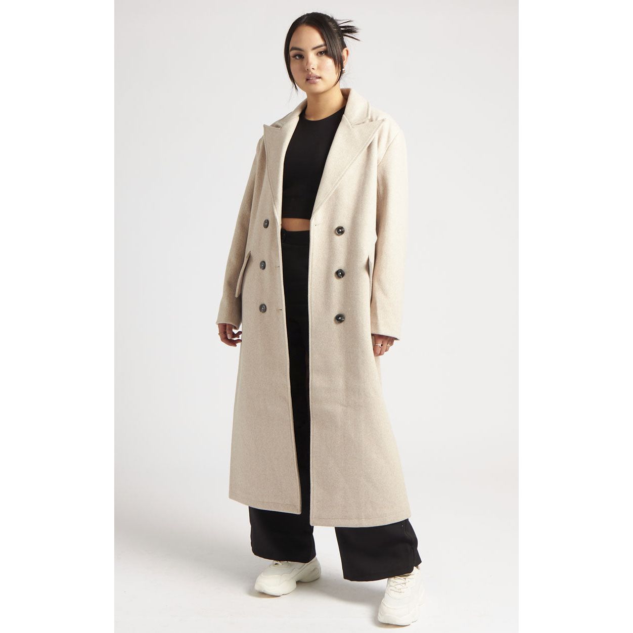 Oatmeal Formal Coat | Go Wholesale