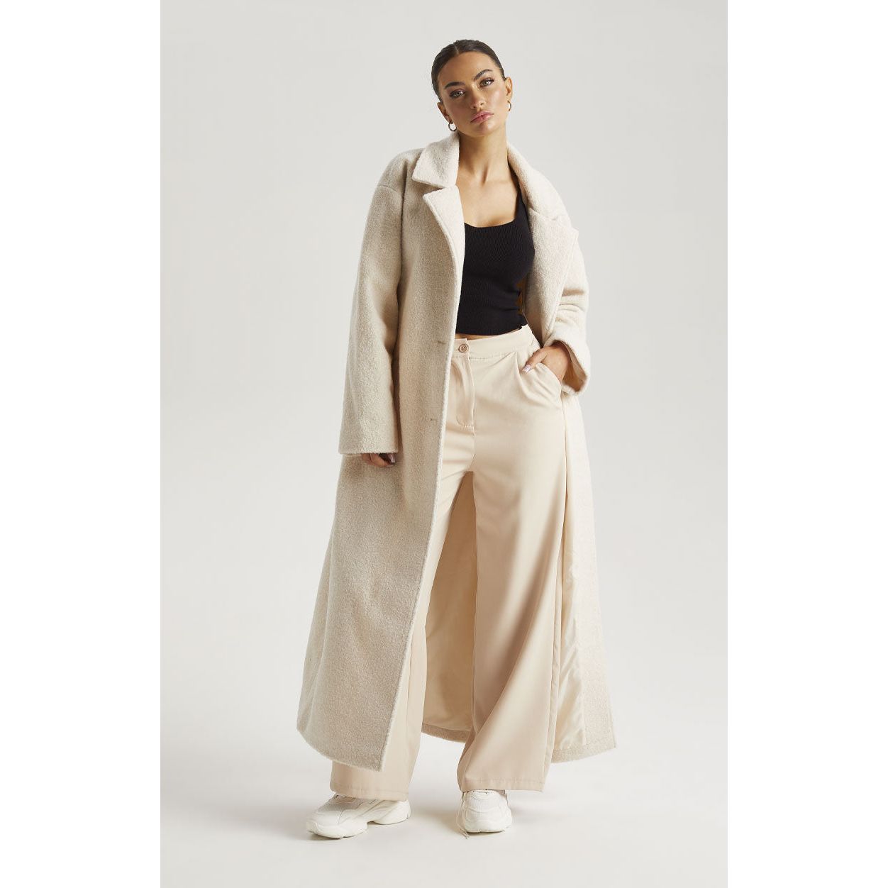 Faux Wool Coat | Go Wholesale